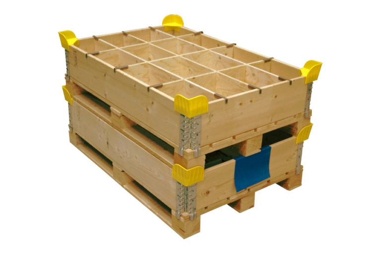 Cercos de madera para palets - Tapas de collar para cercos y palets